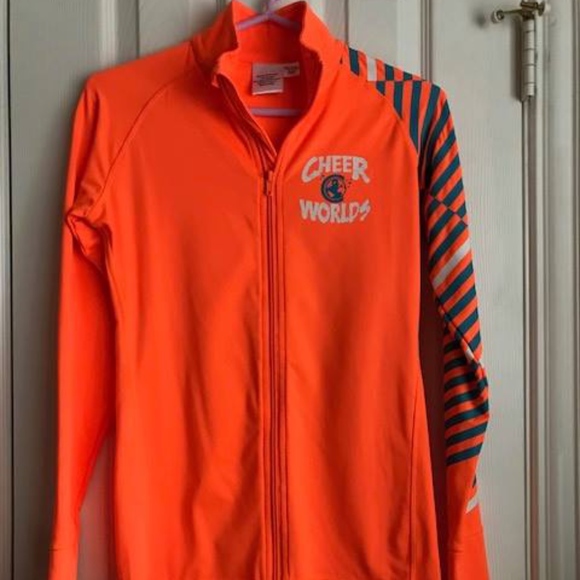 Varsity | Jackets & Coats | Cheerleading Cheer Worlds Zipup Workout ...